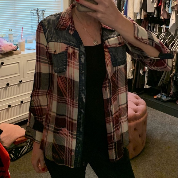 Dear John | Tops | Multi Colored Button Up Shirt Small | Poshmark